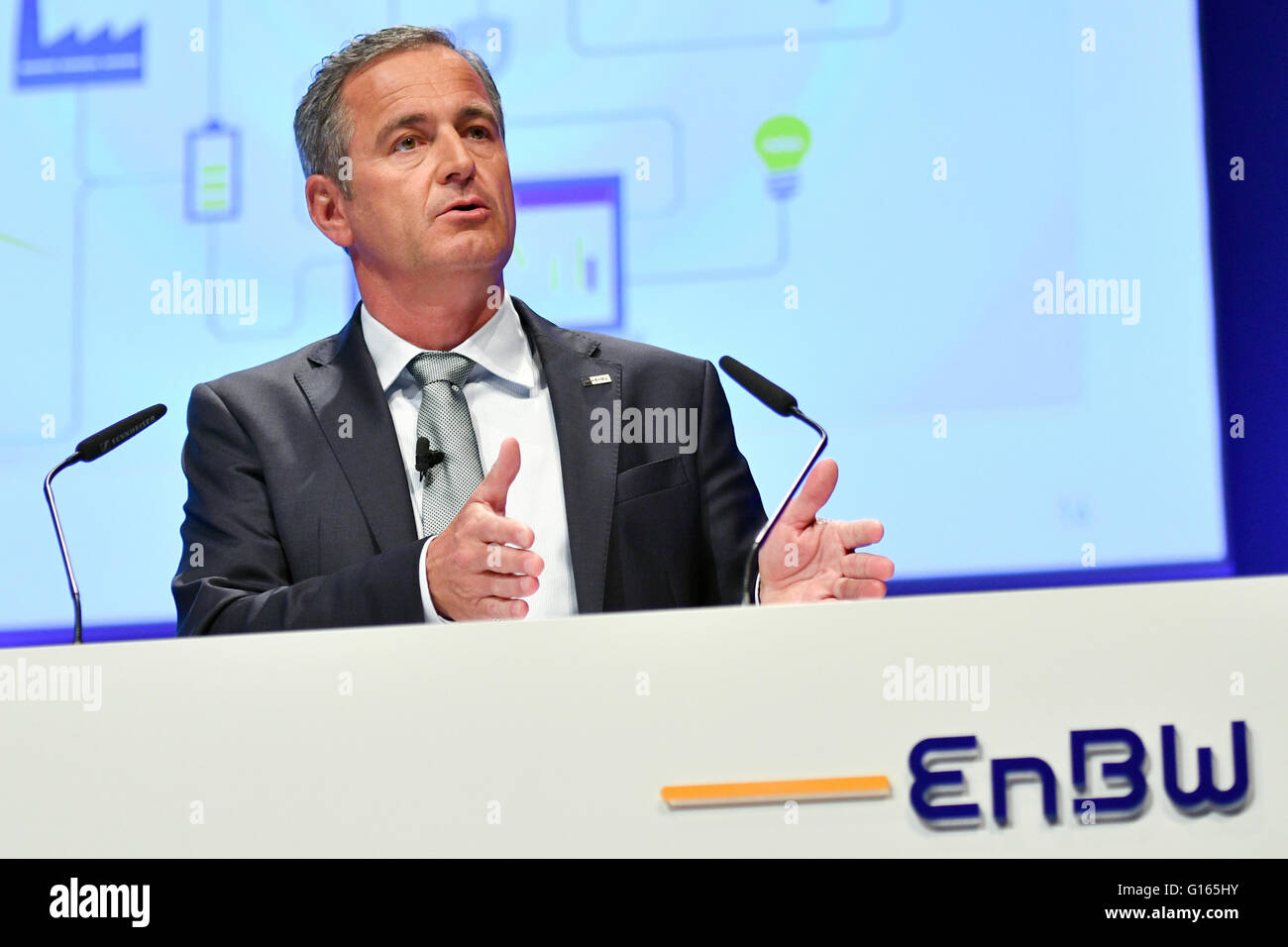Frank Mastiaux, CEO von Deutschlands drittgrößter Energieversorger EnBW ...