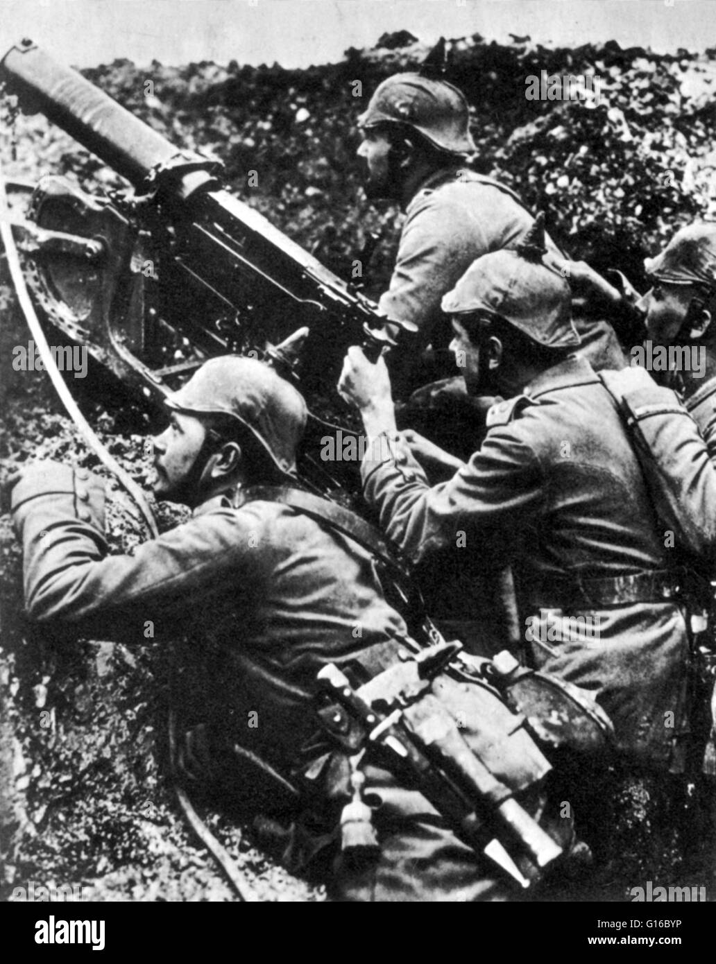 Deutsche Maschinengewehr Mannschaft. Das Maschinengewehr 08 ", oder" MG ...