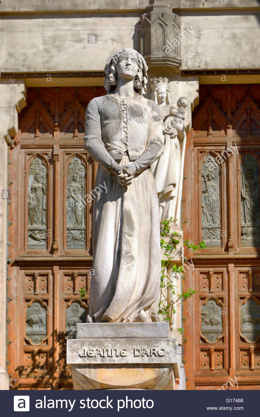 Statue Jeanne Darc Stockfotos & Statue Jeanne Darc Bilder - Alamy