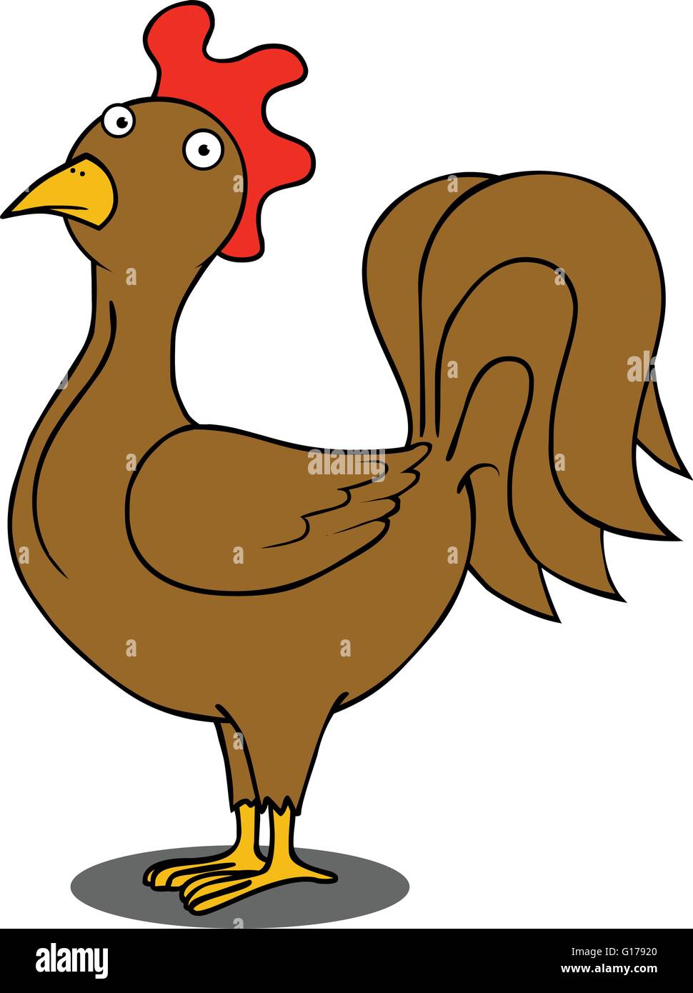 Hahn cartoon -Fotos und -Bildmaterial in hoher Auflösung – Alamy