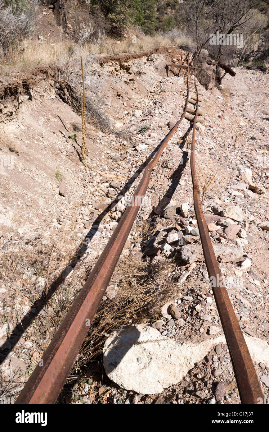 Old mine rails -Fotos und -Bildmaterial in hoher Auflösung – Alamy