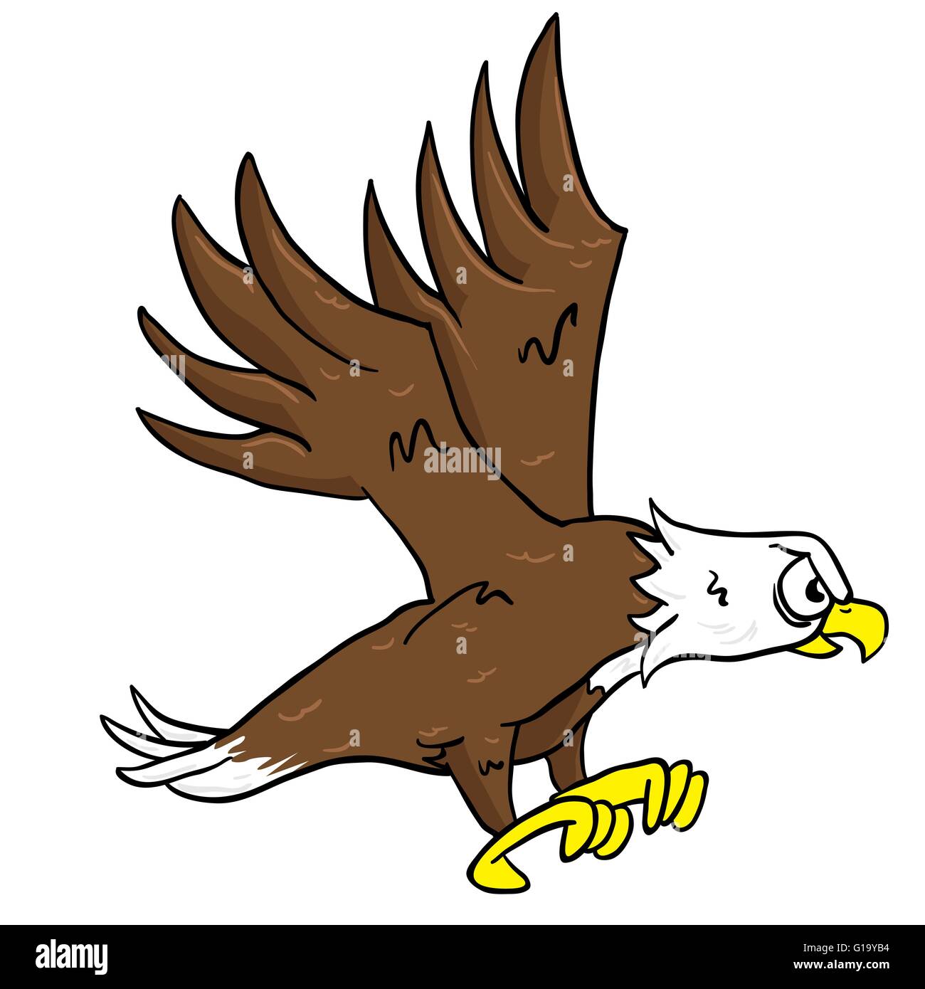 Adler cartoon -Fotos und -Bildmaterial in hoher Auflösung – Alamy