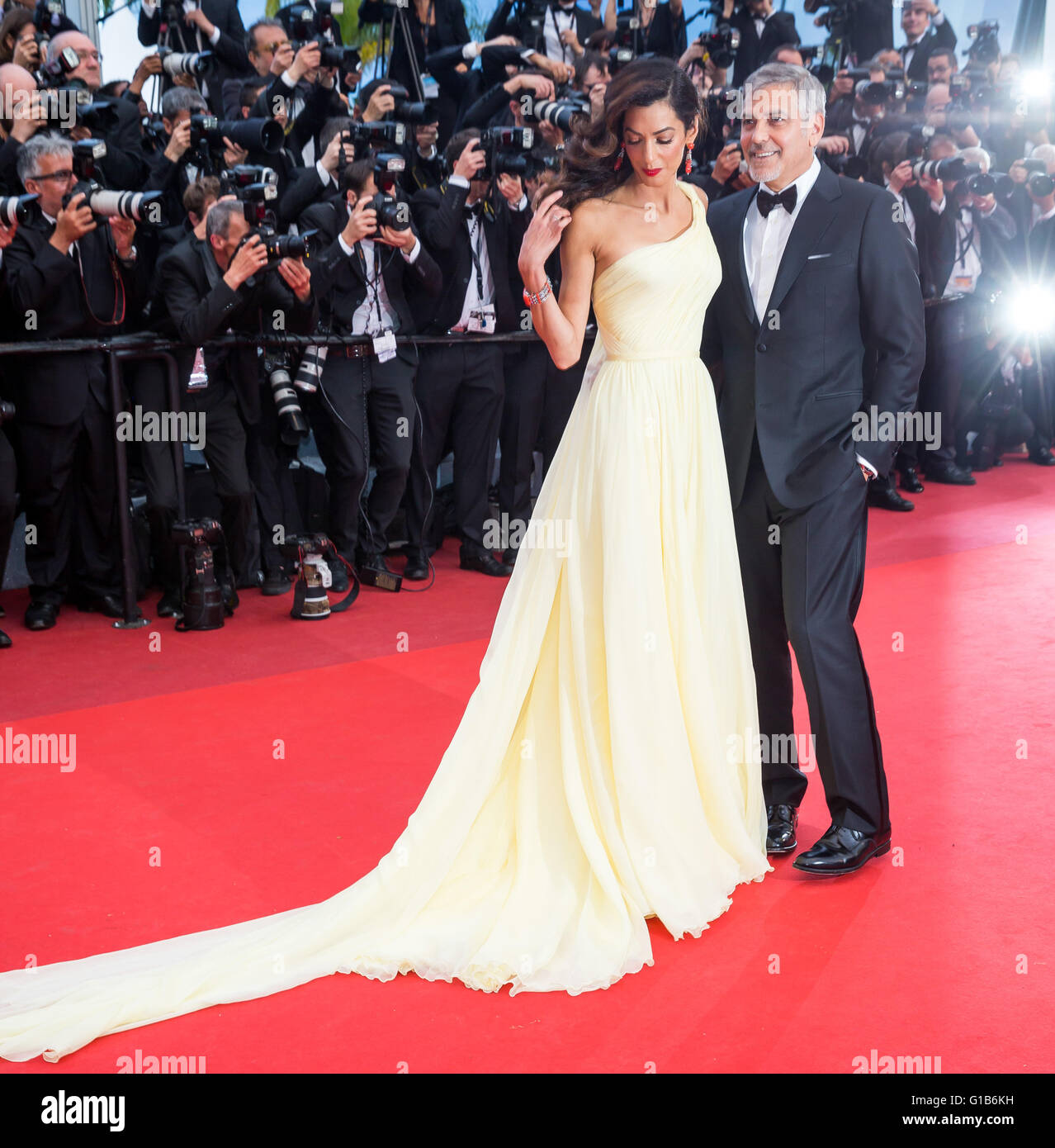George clooney und seine frau amal clooney -Fotos und -Bildmaterial in hoher Auflösung – Alamy