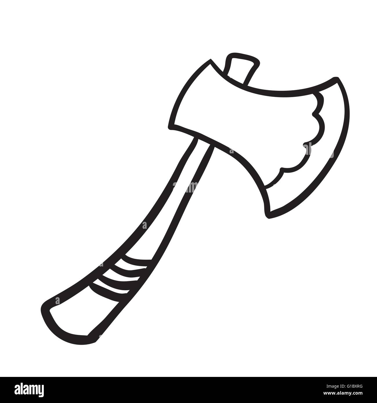 Cartoon axe Stock-Vektorgrafiken kaufen - Alamy