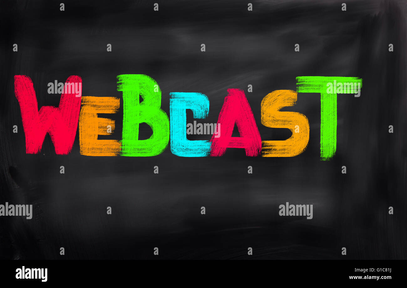 Live webcasting -Fotos und -Bildmaterial in hoher Auflösung – Alamy