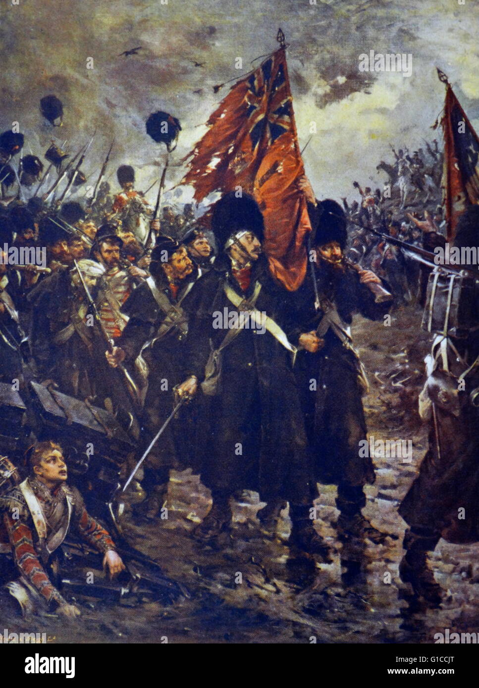 Bild mit dem Titel "Speichern der Farben: die Wachen an der Schlacht ...