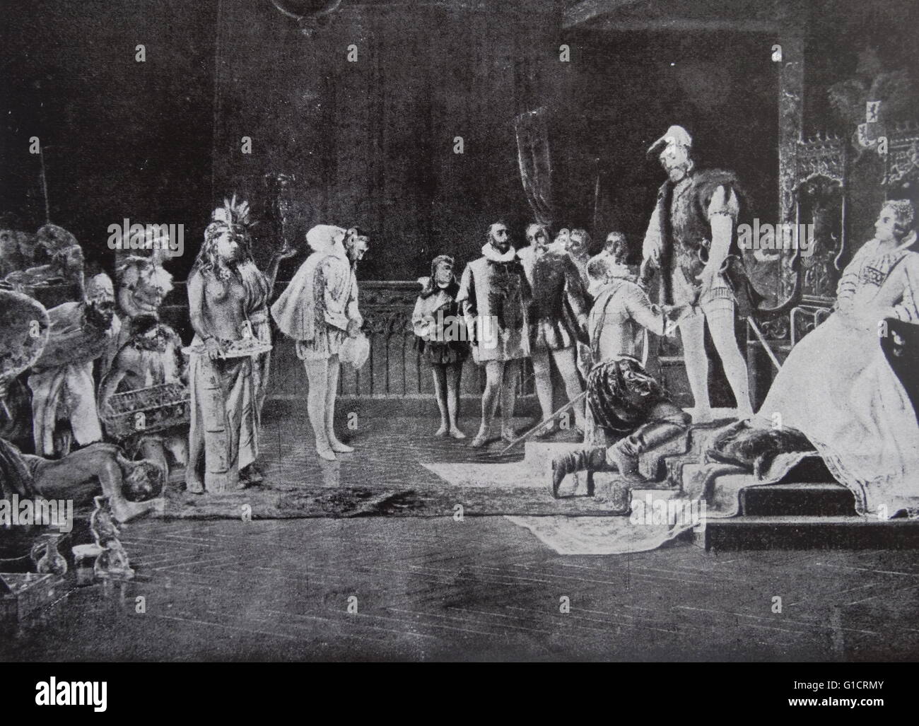 Mittelamerika spanisch eroberung geschichte historisches archiv archiv -Fotos und -Bildmaterial ...