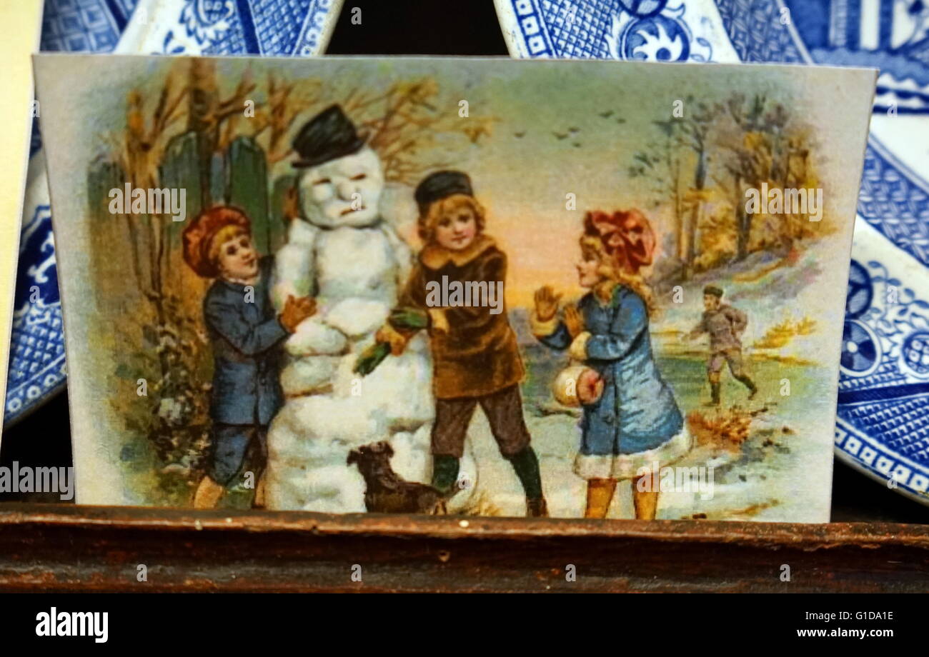 Historische weihnachtskarte -Fotos und -Bildmaterial in hoher Auflösung – Alamy