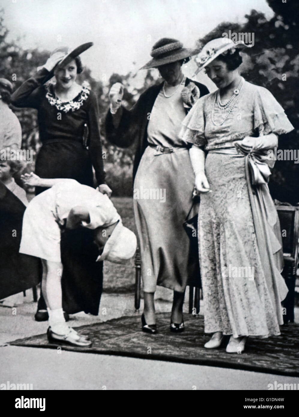 Garden Party 1900 Stockfotos und -bilder Kaufen - Alamy