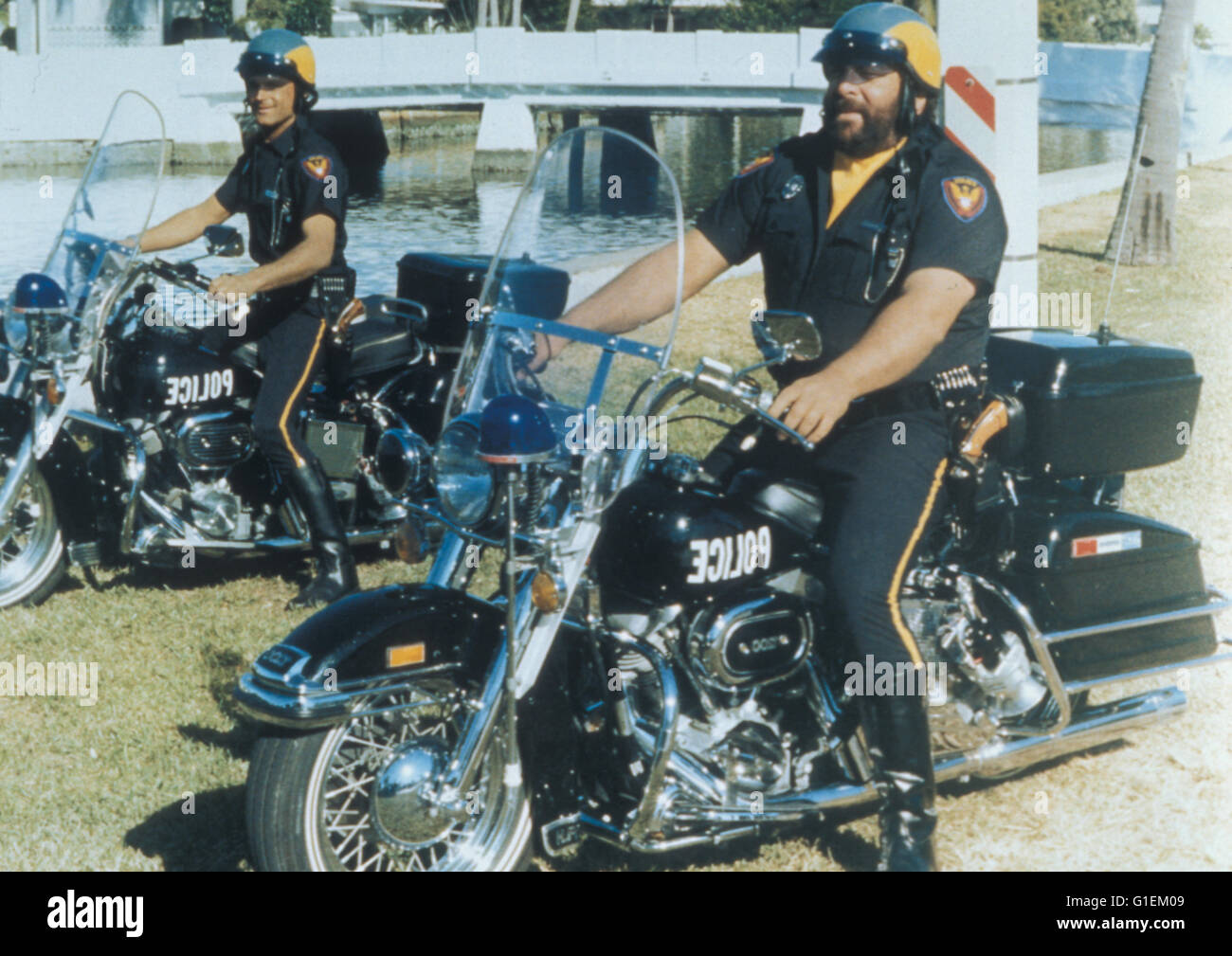 Zwei Außer Rand Und Band / Terence Hill / Bud Spencer Stockfotografie ...