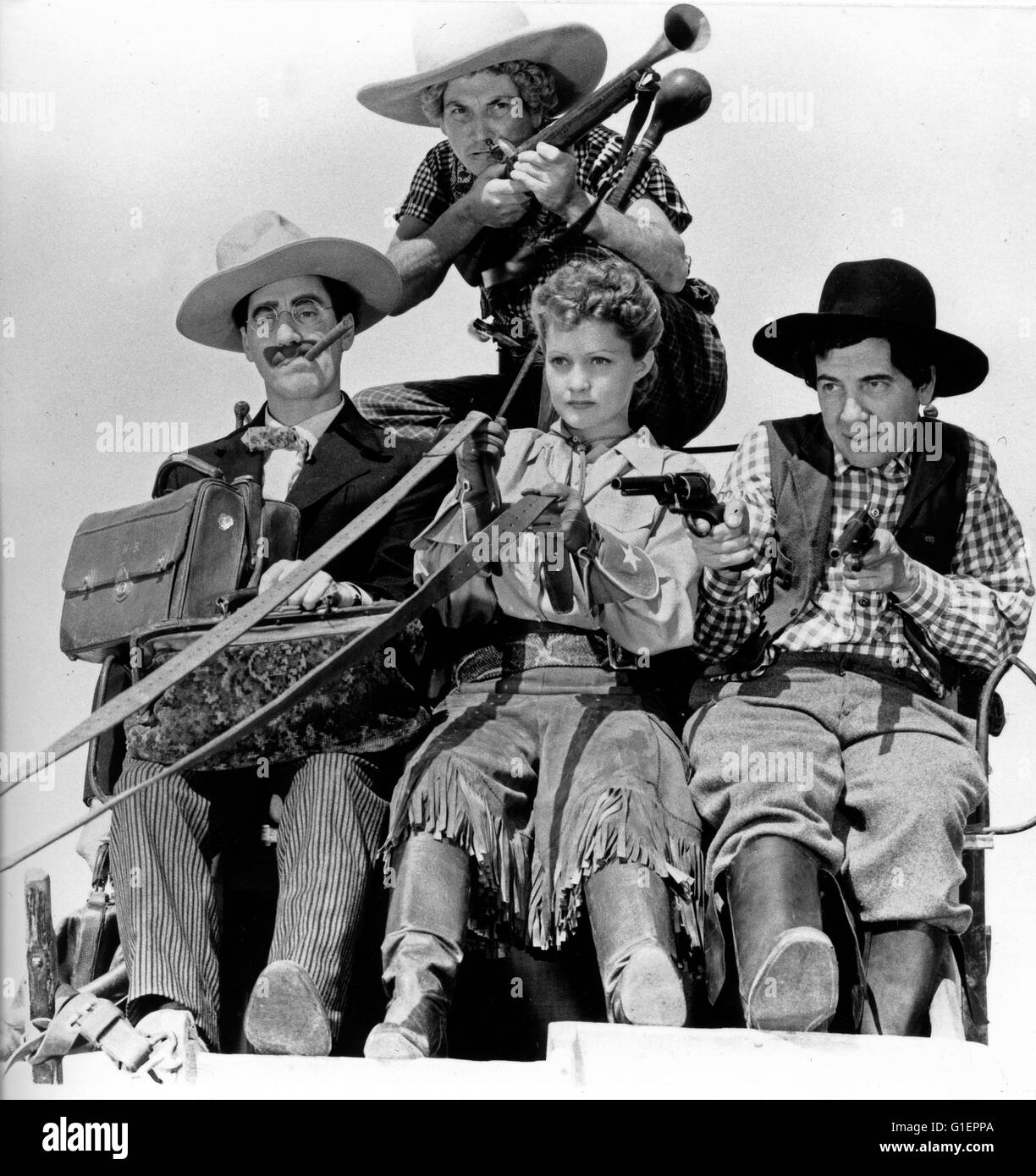 Go West, USA 1940, aka: sterben Marx-Brothers Im Wilden Westen, Regie ...