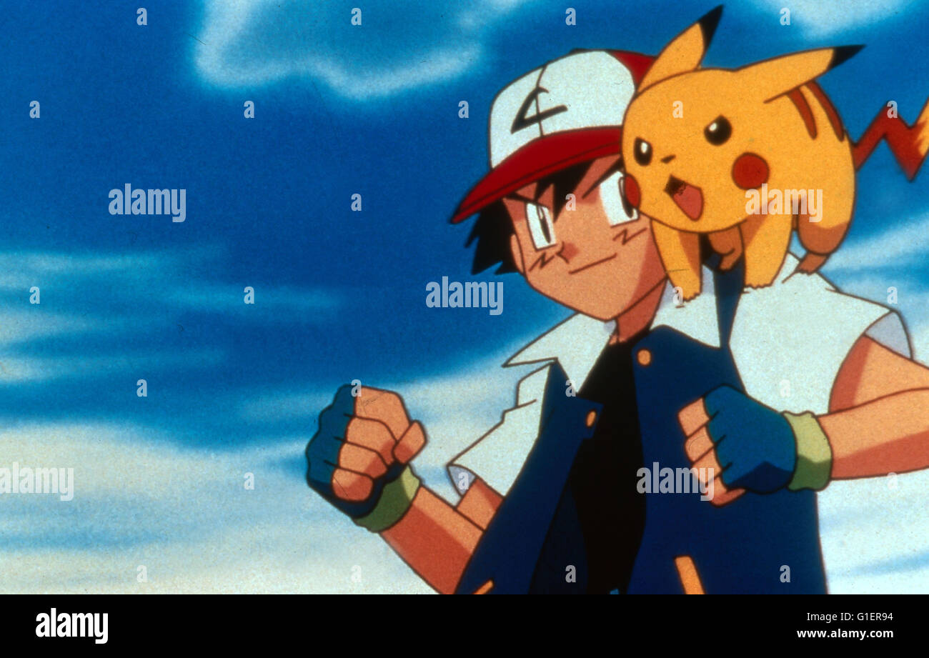Pokemon, Animeserie, Japan 1998, Charakter: Ash Ketchum, Pikachu ...