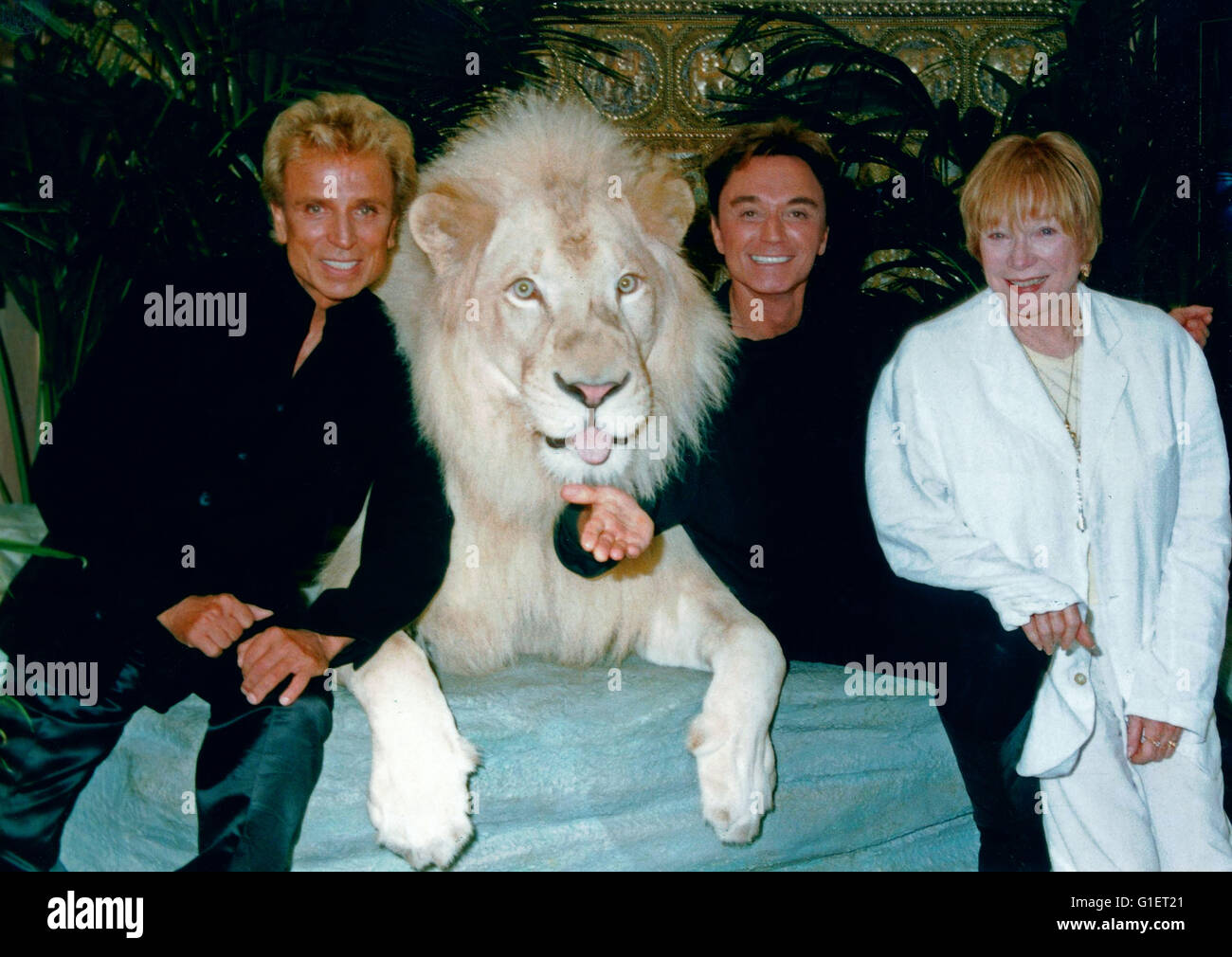 Sterben Sie Beiden Deutsch Amerikanischen Magier Siegfried Und Roy Mit ...