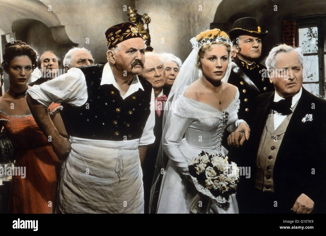 Lumpazivaganbundus, Deutschland 1956, Regie: Franz Antel, Monia: (v. l ...