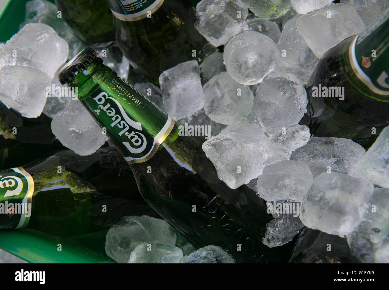 Carlsberg bierglas -Fotos und -Bildmaterial in hoher Auflösung – Alamy