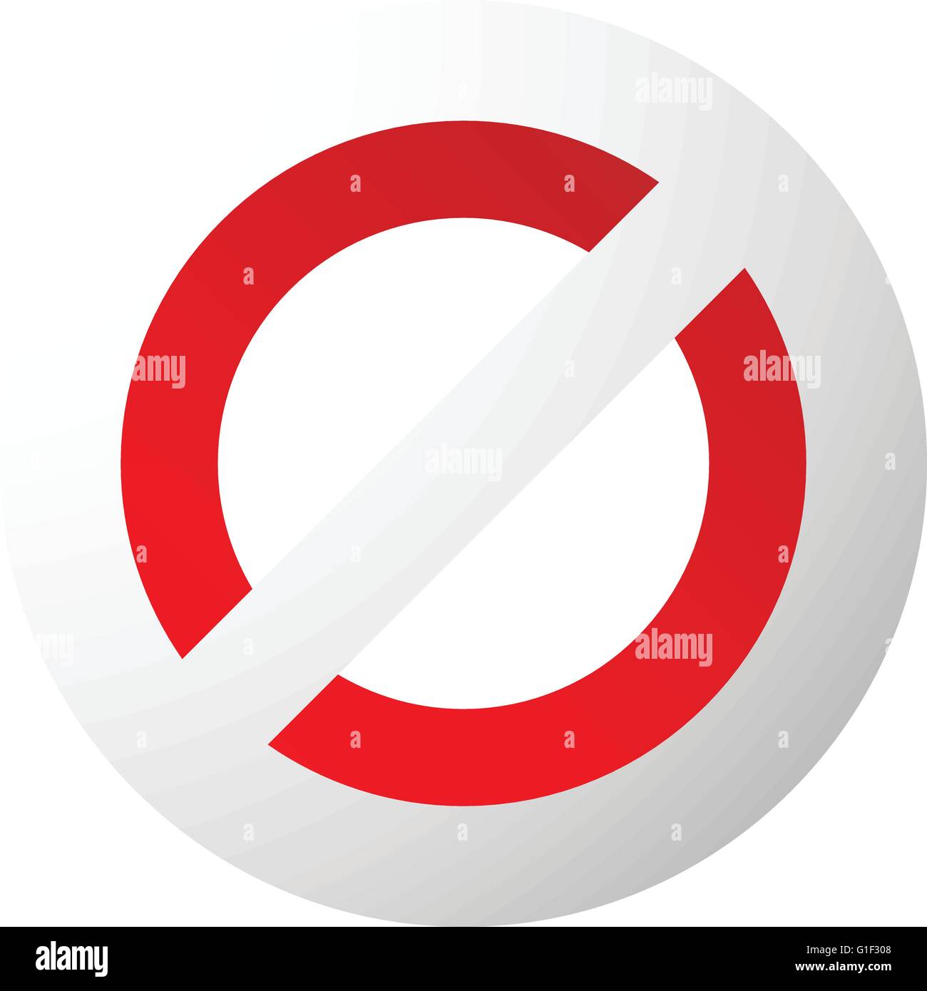 Passage verboten verbot zeichen Stock-Vektorgrafiken kaufen - Alamy