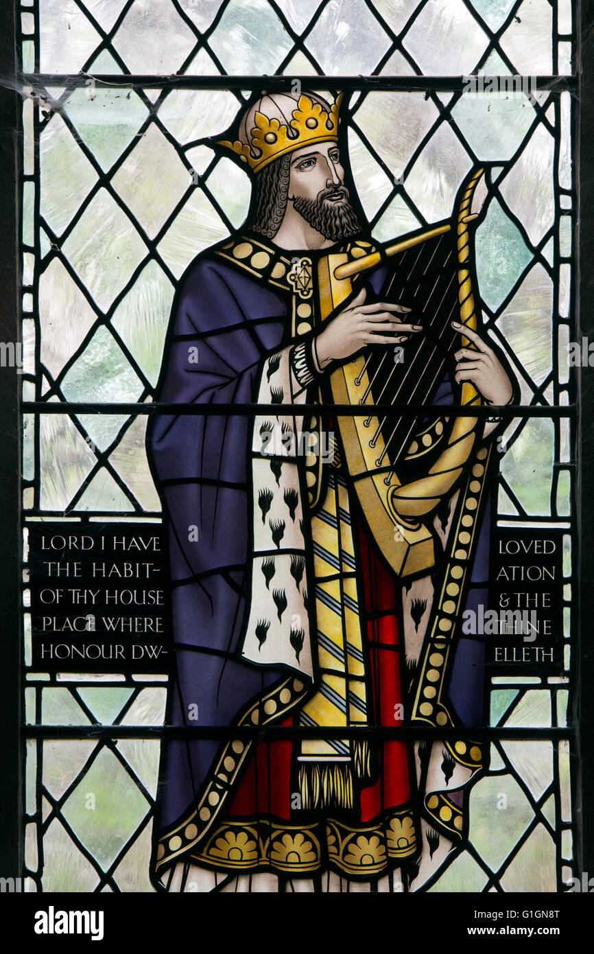 König david mit harfe -Fotos und -Bildmaterial in hoher Auflösung – Alamy