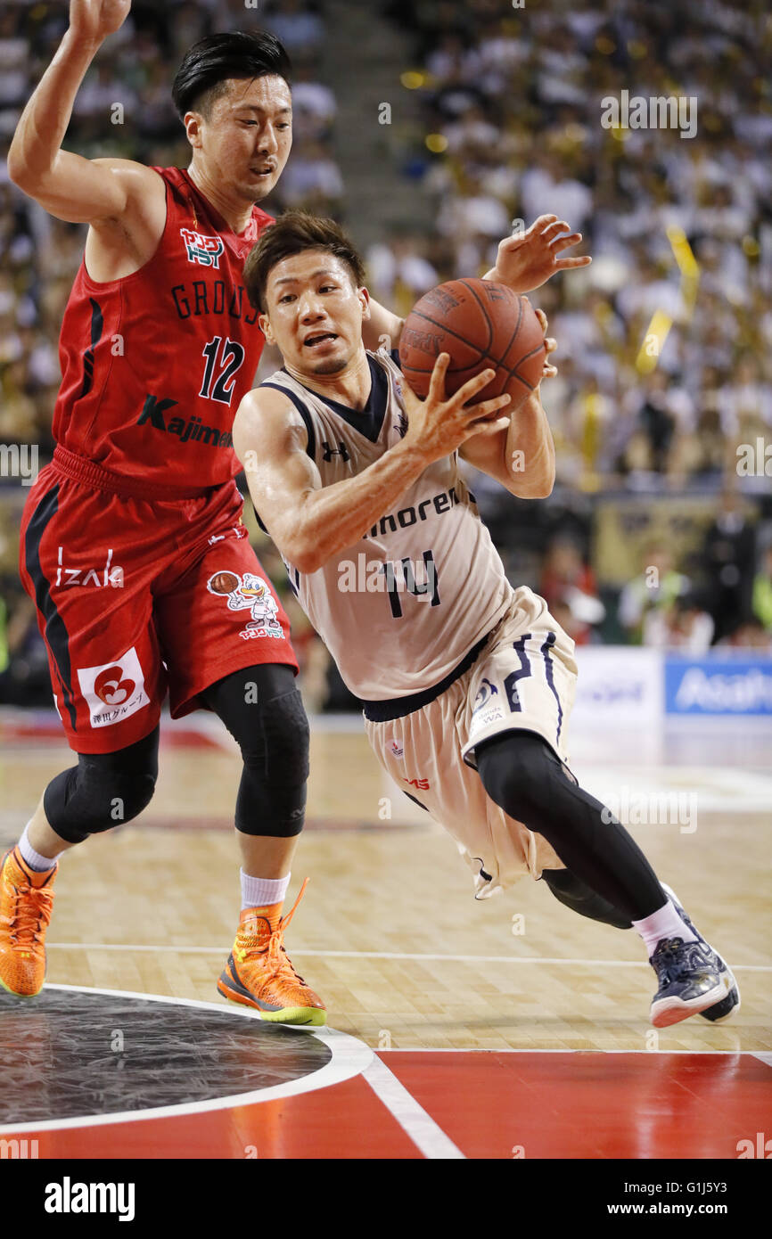 Ariake Coliseum, Tokio, Japan. 15. Mai 2016. Ryuichi Kishimoto (Golden Könige), 15. Mai 2016 ...
