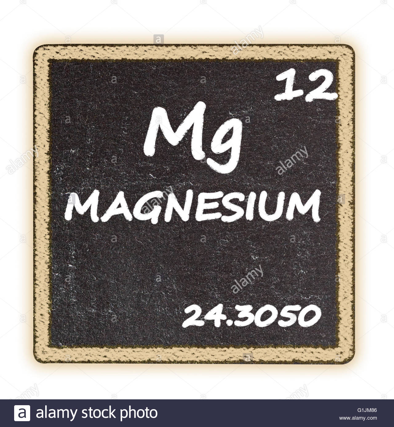 Chemical Element Magnesium Stockfotos und -bilder Kaufen - Alamy