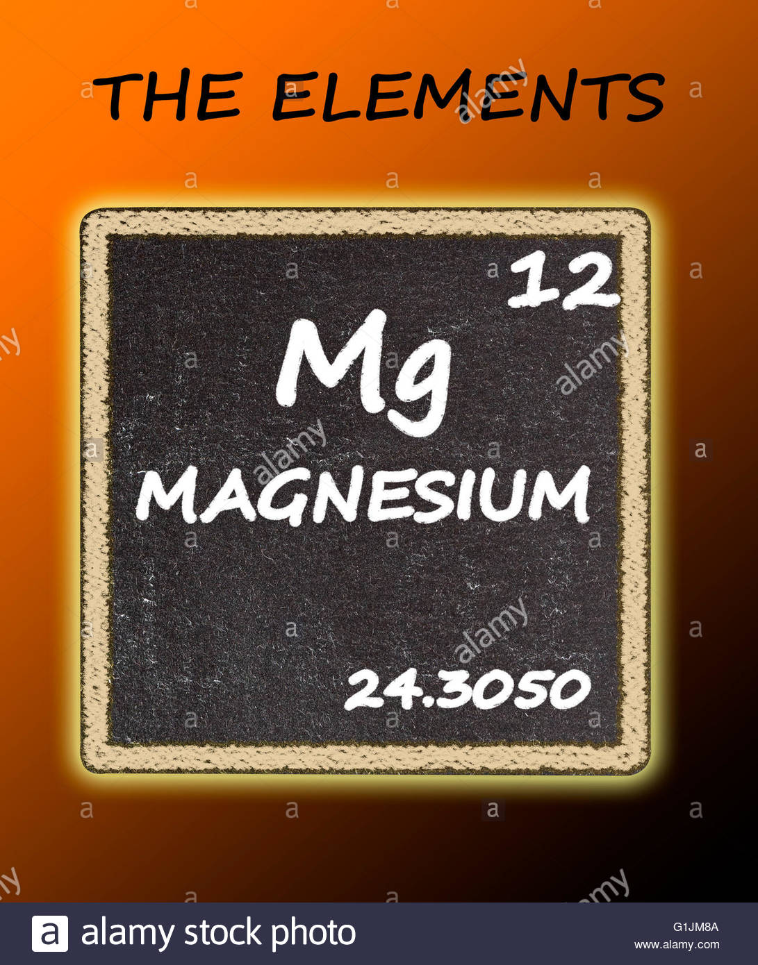 Chemical Element Magnesium Stockfotos und -bilder Kaufen - Alamy