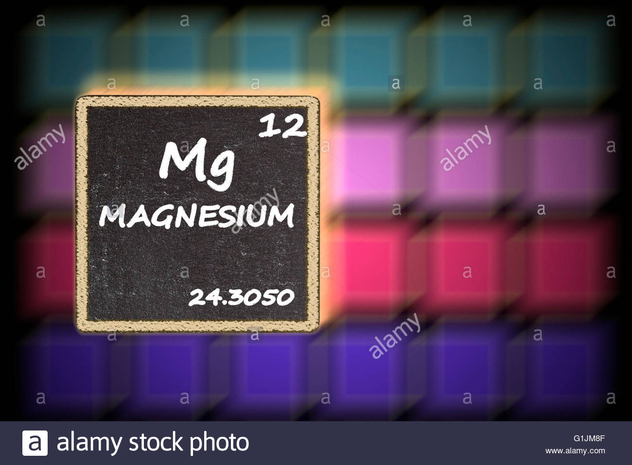 Chemical Element Magnesium Stockfotos und -bilder Kaufen - Alamy
