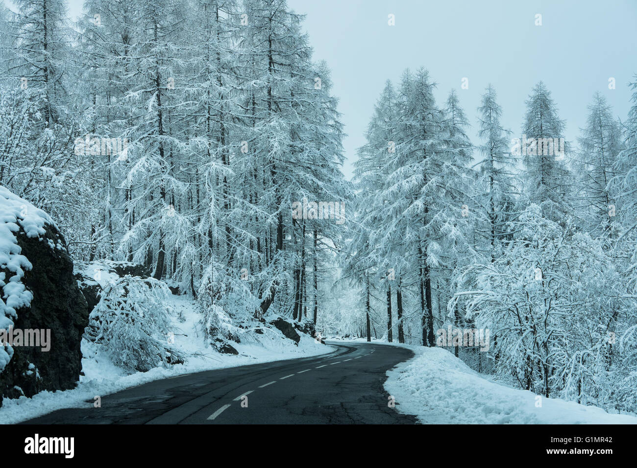 Col De La Forclaz, Forclaz pass aus Chamonix, Frankreich, Martigny ...