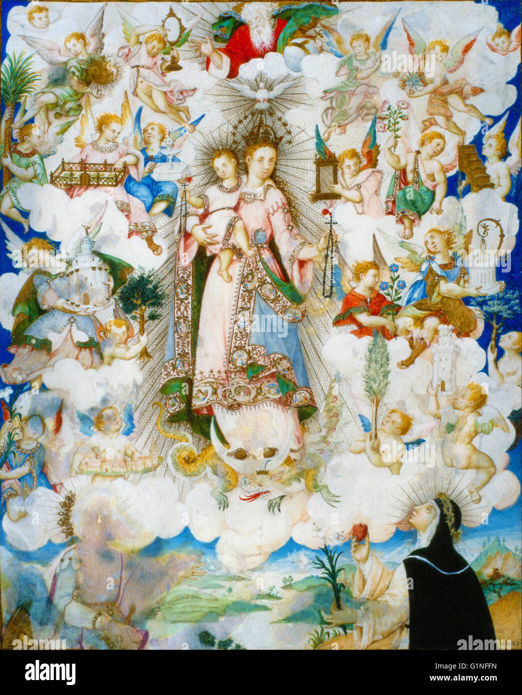 Die jungfrau des rosenkranzes -Fotos und -Bildmaterial in hoher Auflösung – Alamy