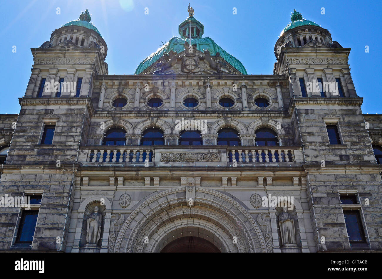 Victoria Vancouver Insel British Columbia Bc Kanada Stockfotos und ...