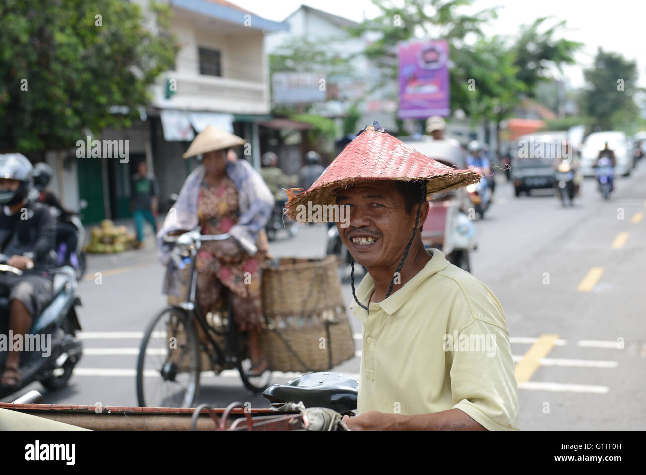 Indonesien becak -Fotos und -Bildmaterial in hoher Auflösung – Alamy