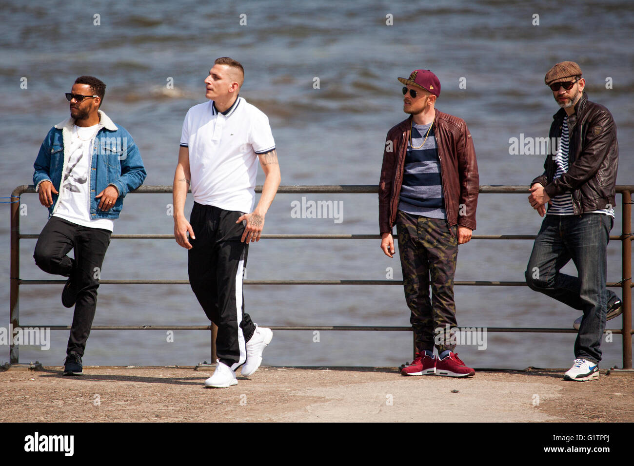Hamburg, Deutschland. 19. Mai 2016. Szene aus Videodreh für neue Single ...