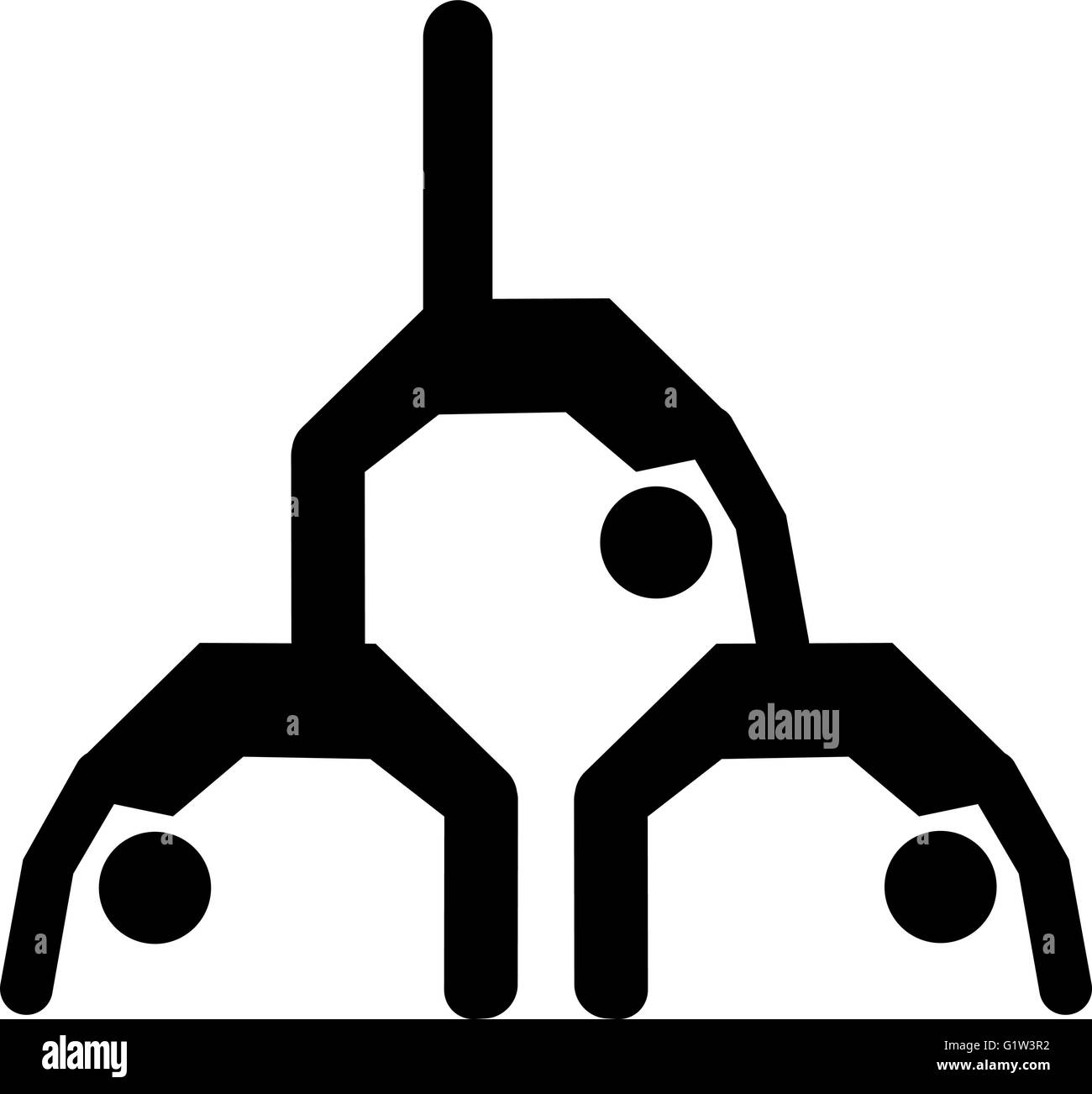 Turnen icon Stock-Vektorgrafiken kaufen - Alamy