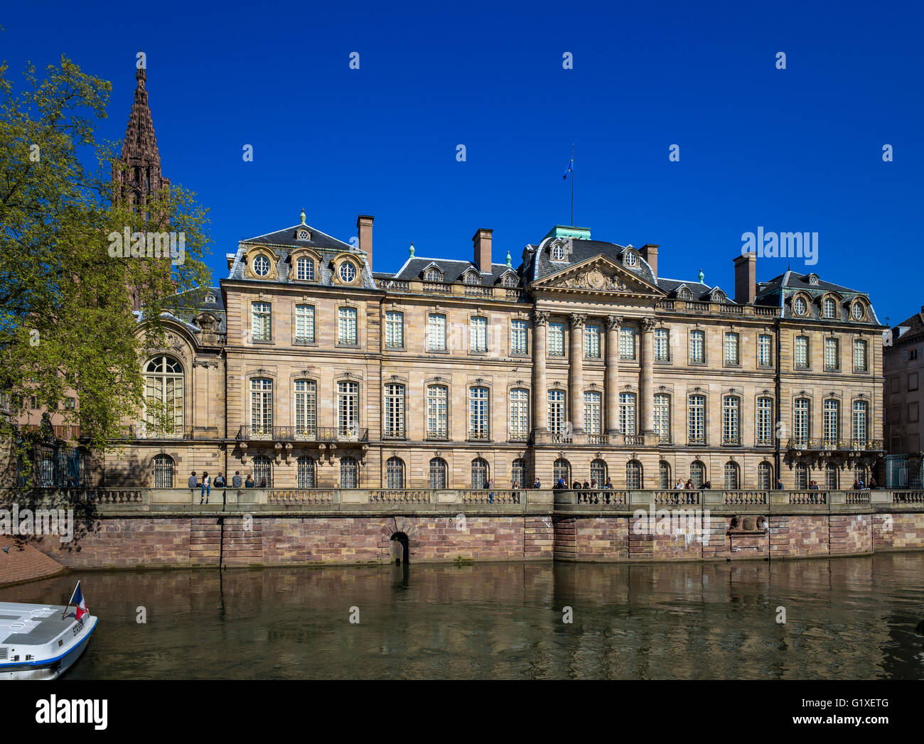 Palais Rohan, Palais Rohan, Straßburg, Elsass, Frankreich, Europa ...