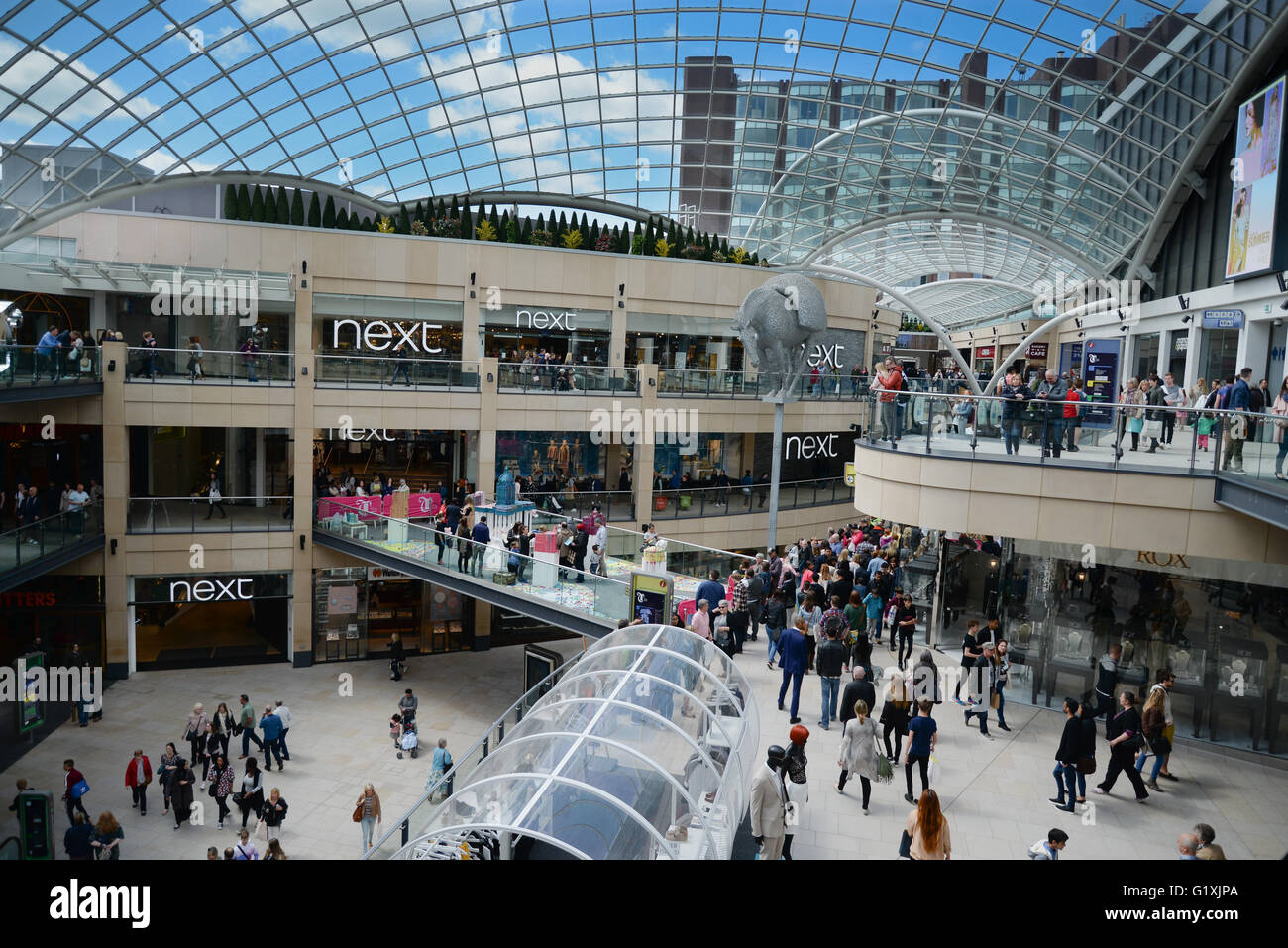 Trinity Leeds ist der Stadt neueste und größte Einkaufs- und ...