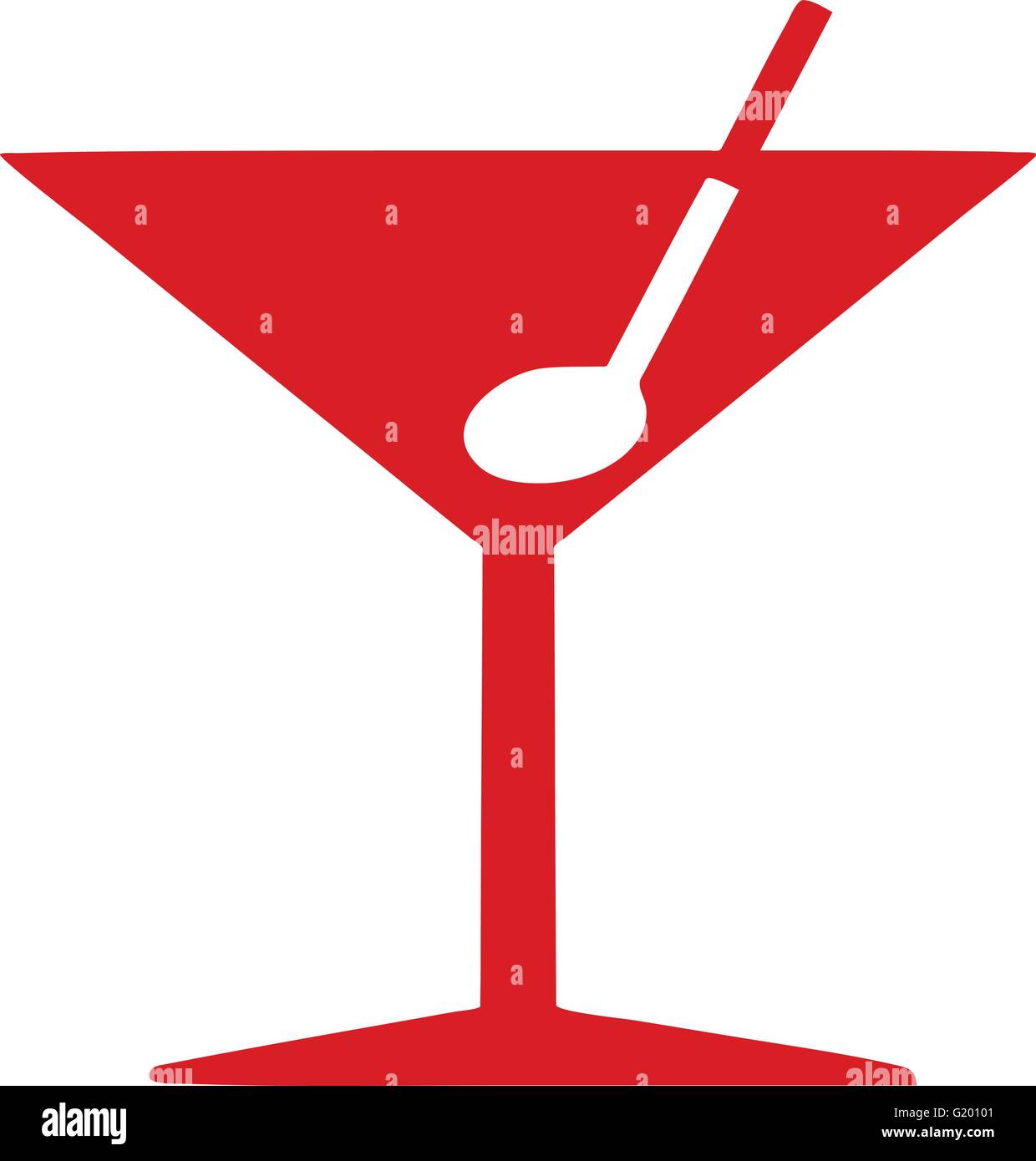 Martini symbol Stock-Vektorgrafiken kaufen - Alamy