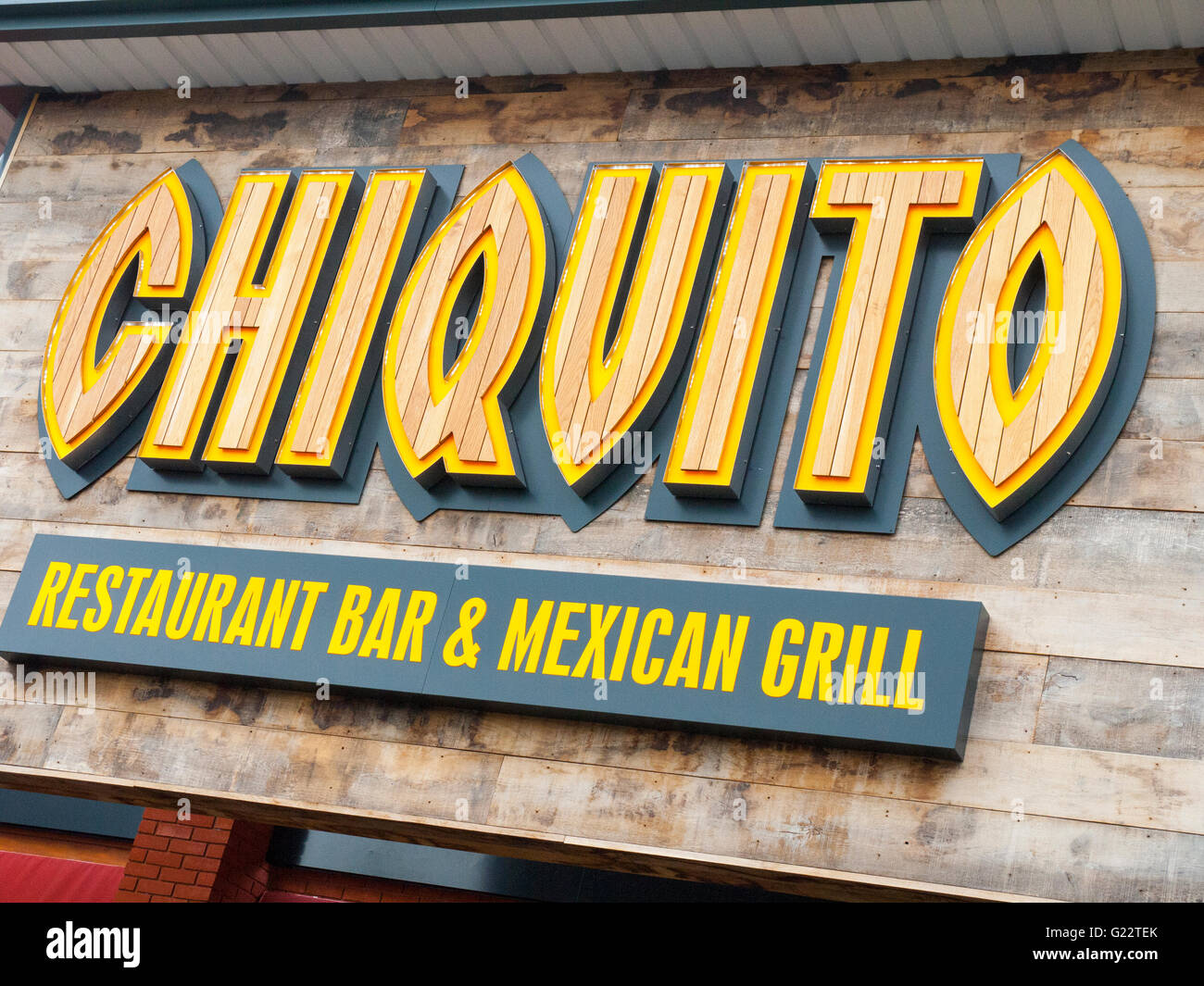 Chiquito restaurant zeichen -Fotos und -Bildmaterial in hoher Auflösung ...