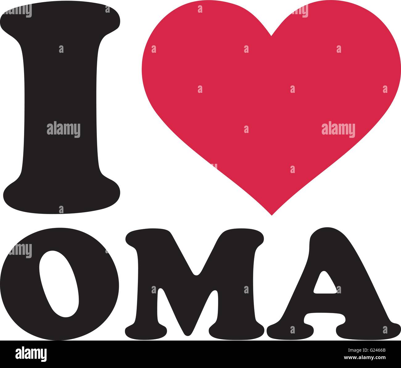 Ich liebe oma -Fotos und -Bildmaterial in hoher Auflösung – Alamy