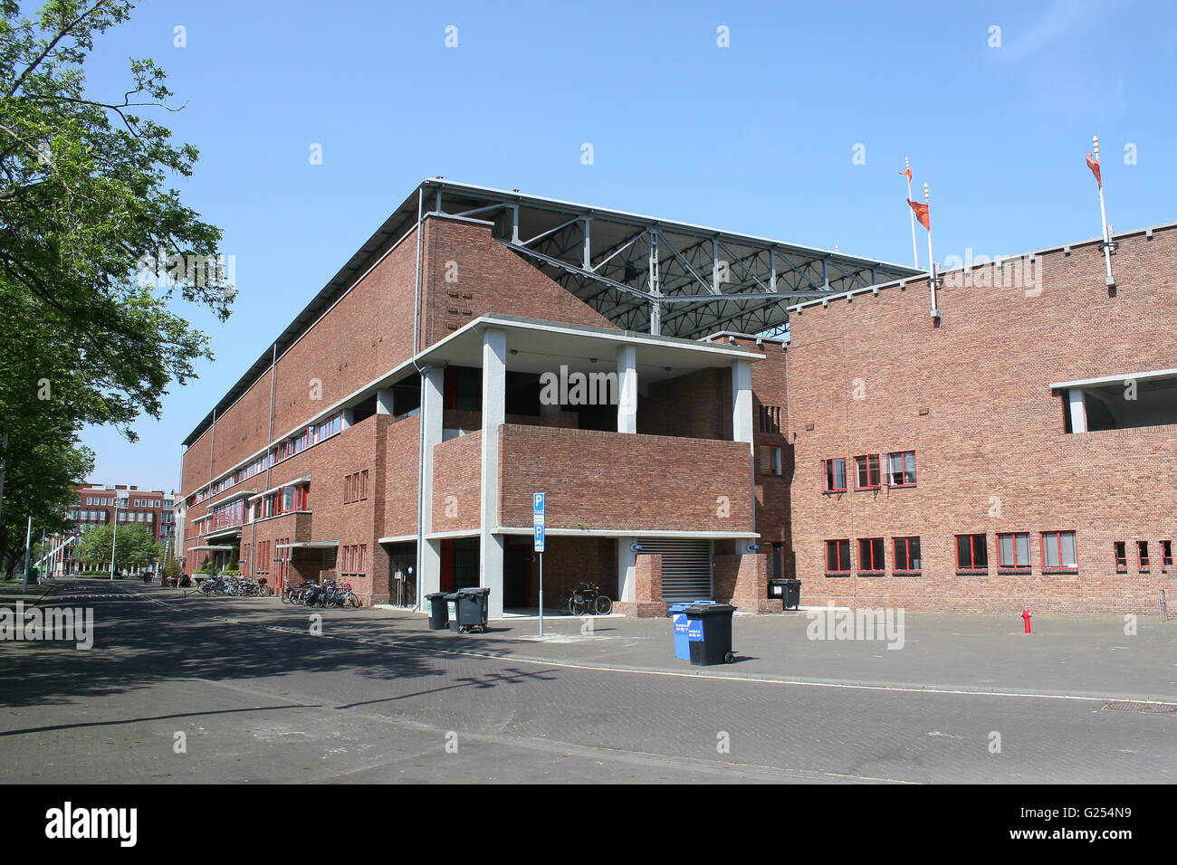 Amsterdamer Olympiastadion (Olympisch Stadion), wichtigste Stadion für ...