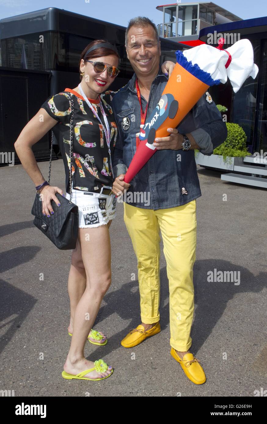 Monaco, Monte Carlo - 25. Mai 2016: FIA Formula One World Championship ...