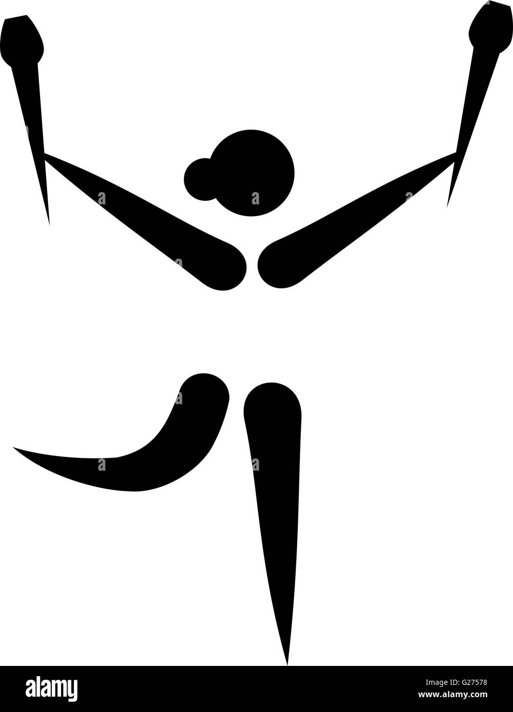 Turnen icon -Fotos und -Bildmaterial in hoher Auflösung – Alamy