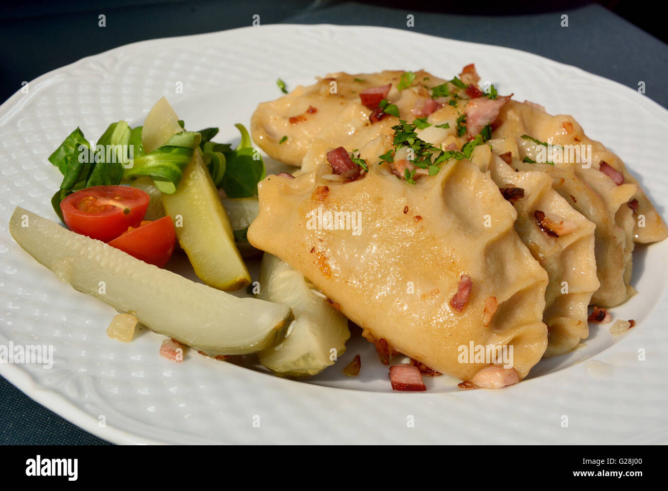 Pierogi Poland Stockfotos und -bilder Kaufen - Alamy