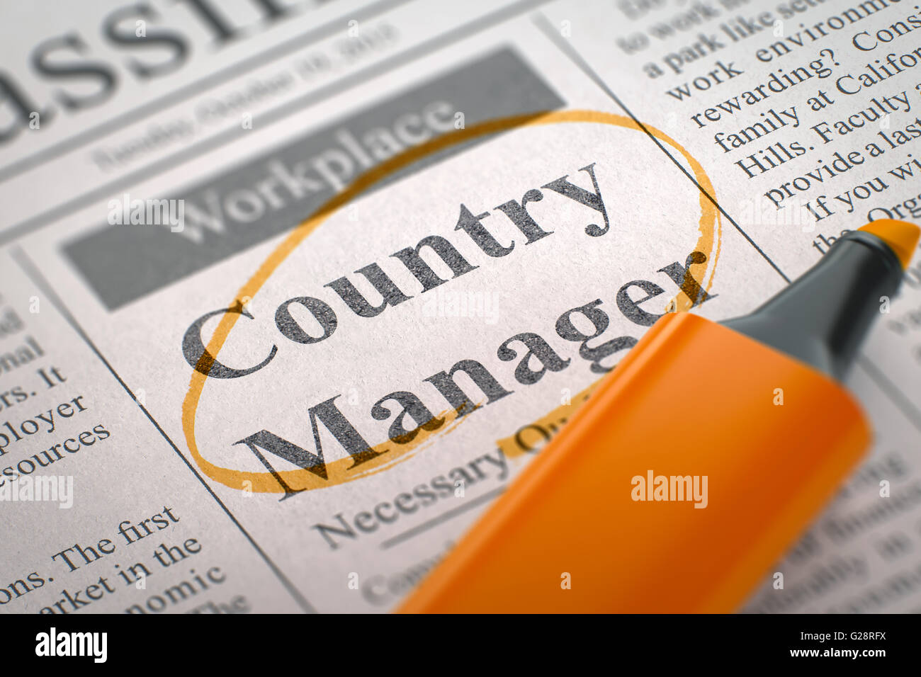 Country manager -Fotos und -Bildmaterial in hoher Auflösung – Alamy
