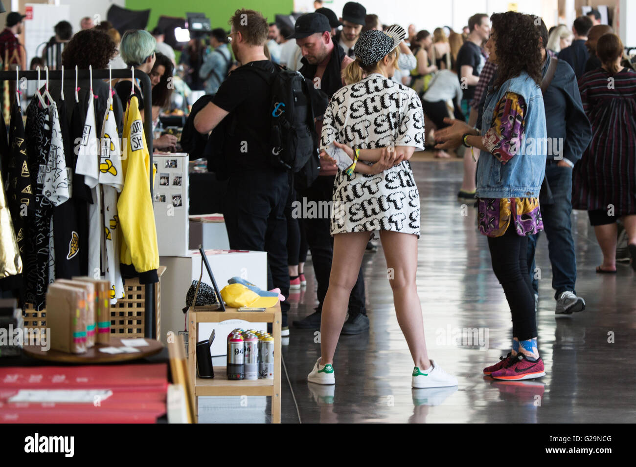 Museu del Disseny, Barcelona, 27. Mai 2016. Der 2. Tag des OFFF ...