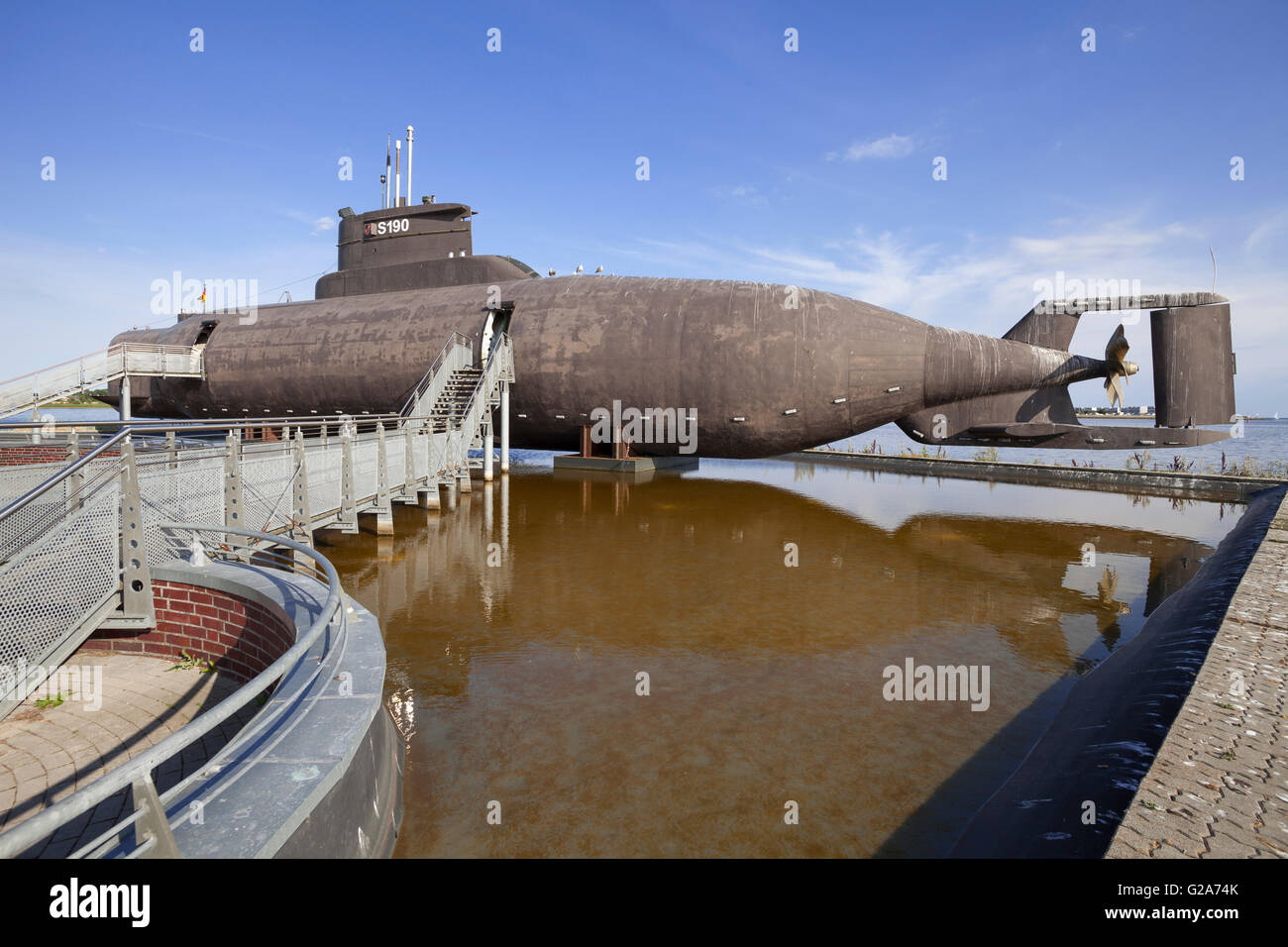 U-11, u-Boot-Museum Burgstaaken, Insel Fehmarn, Schleswig-Holstein ...