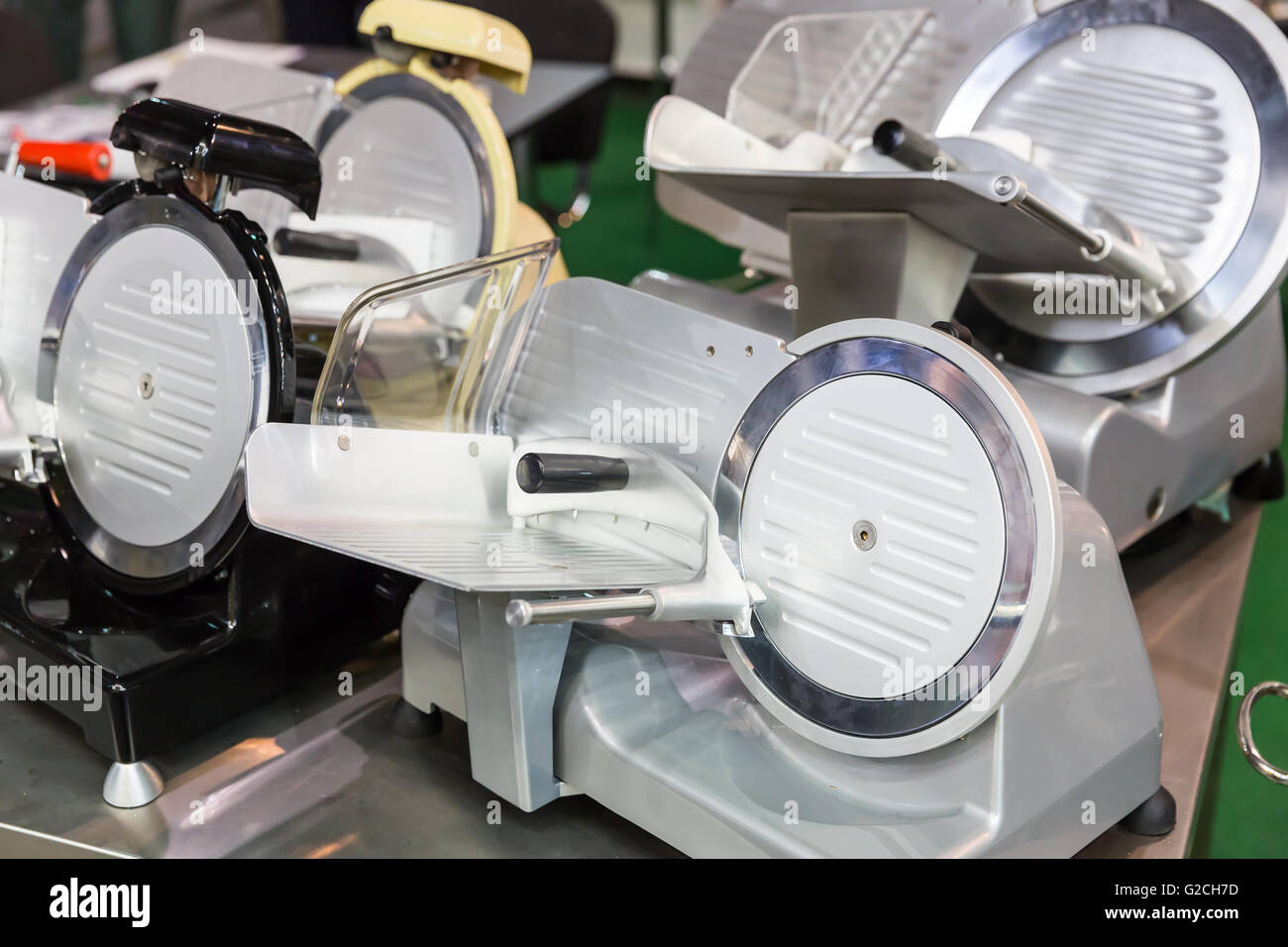 Ham Cutting Machine Stockfotos und -bilder Kaufen - Alamy