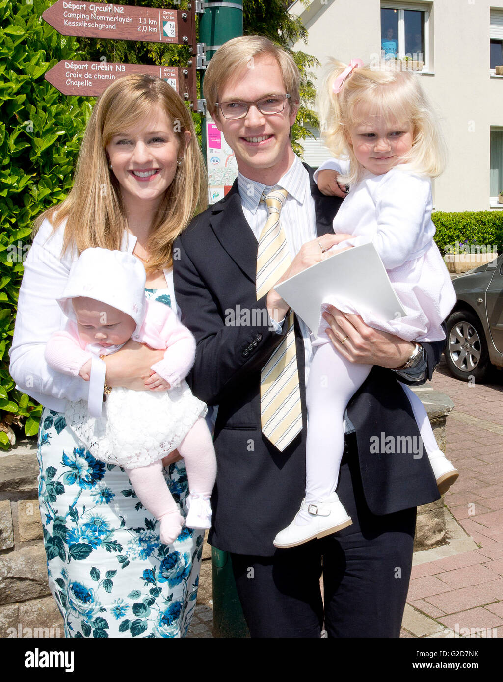 Nommern, 28.05.2016 Erzherzog Imre Emanuel, Kathleen Elizabeth Walker, Erzherzogin Maria Stella ...