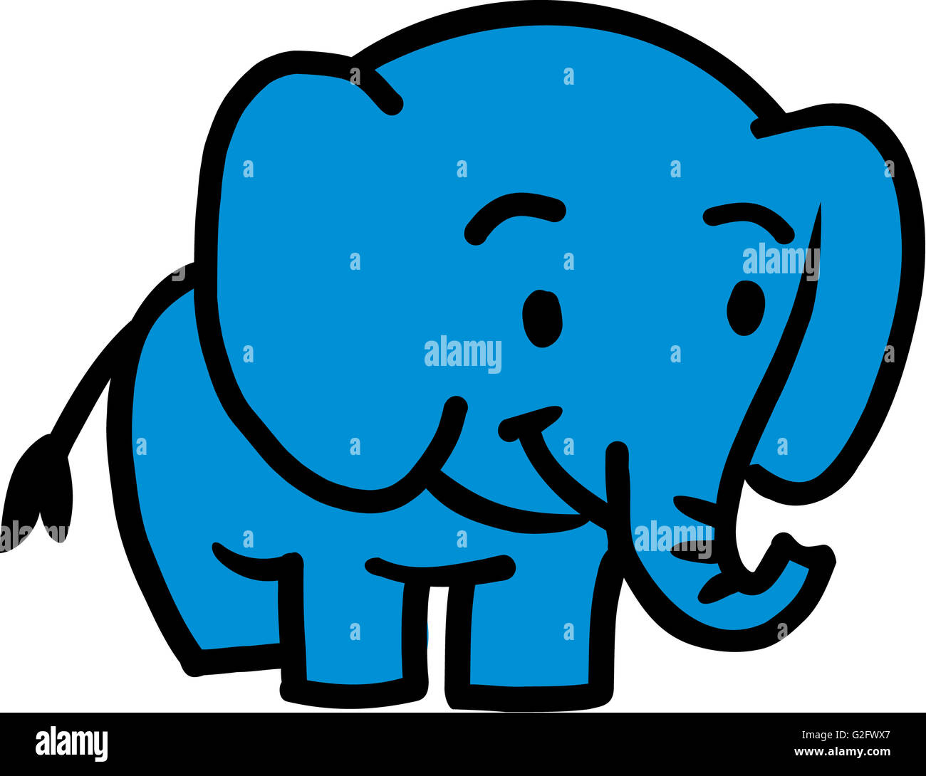 Elefant zeichentrick -Fotos und -Bildmaterial in hoher Auflösung – Alamy