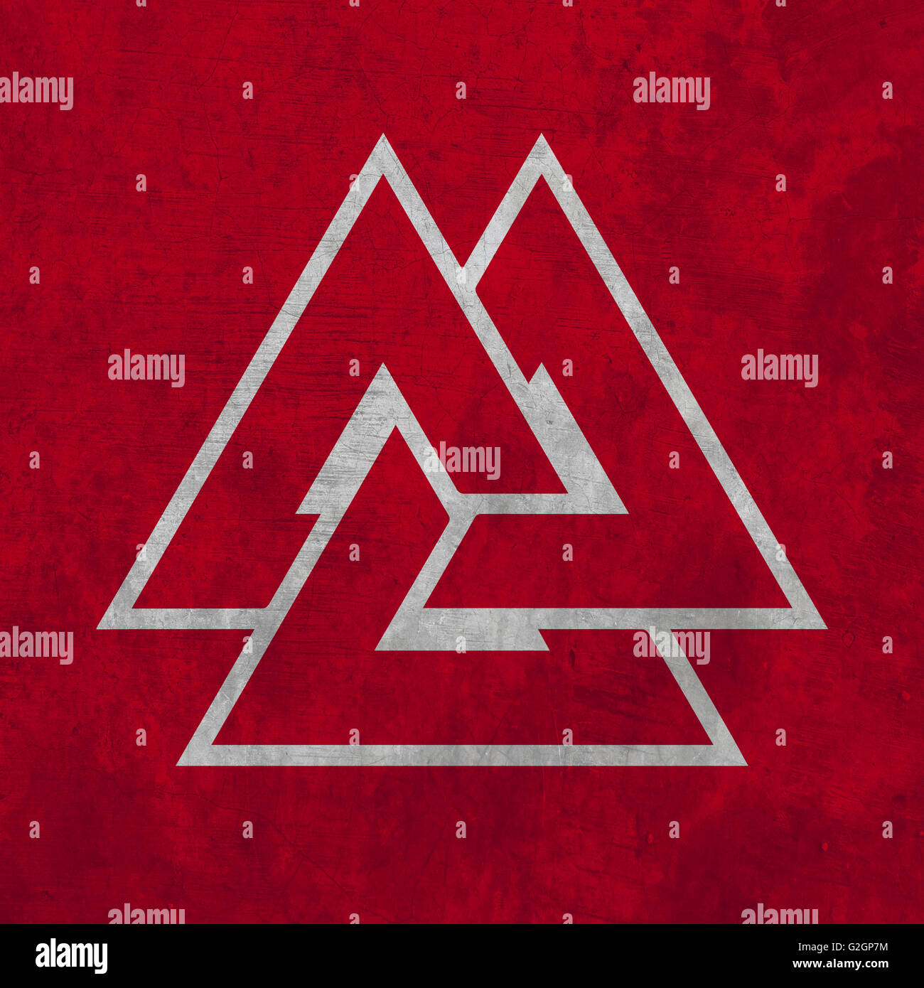 Valknut Symbol Stockfotos und -bilder Kaufen - Alamy