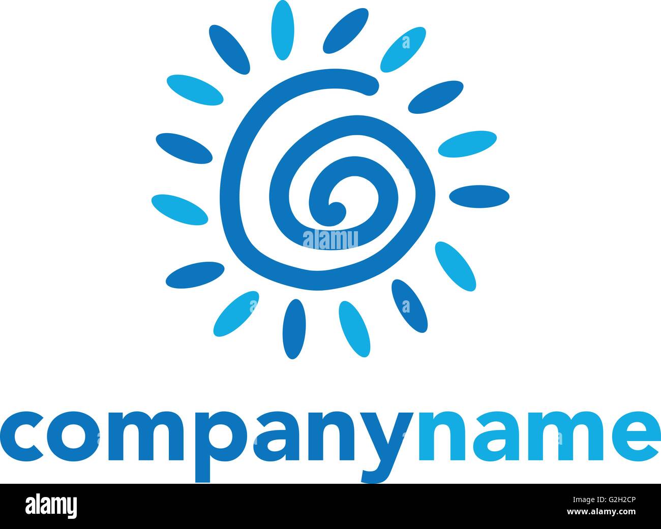 El logo del sol Stock-Vektorgrafiken kaufen - Alamy