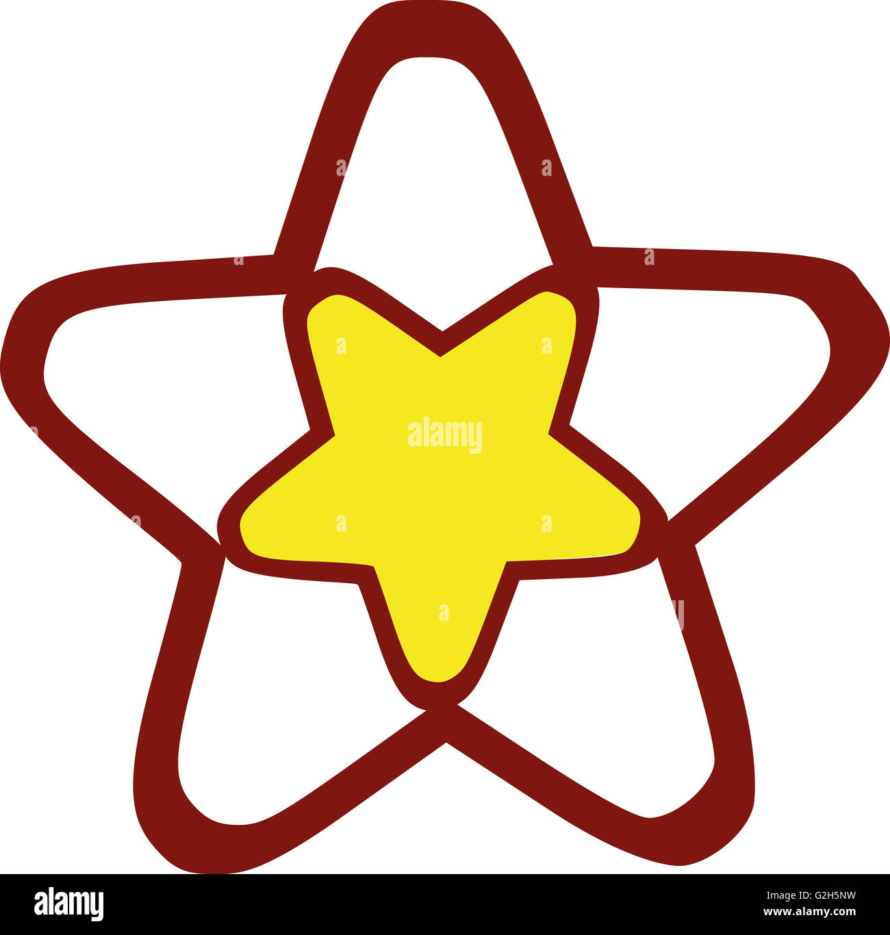 Star cartoon -Fotos und -Bildmaterial in hoher Auflösung – Alamy