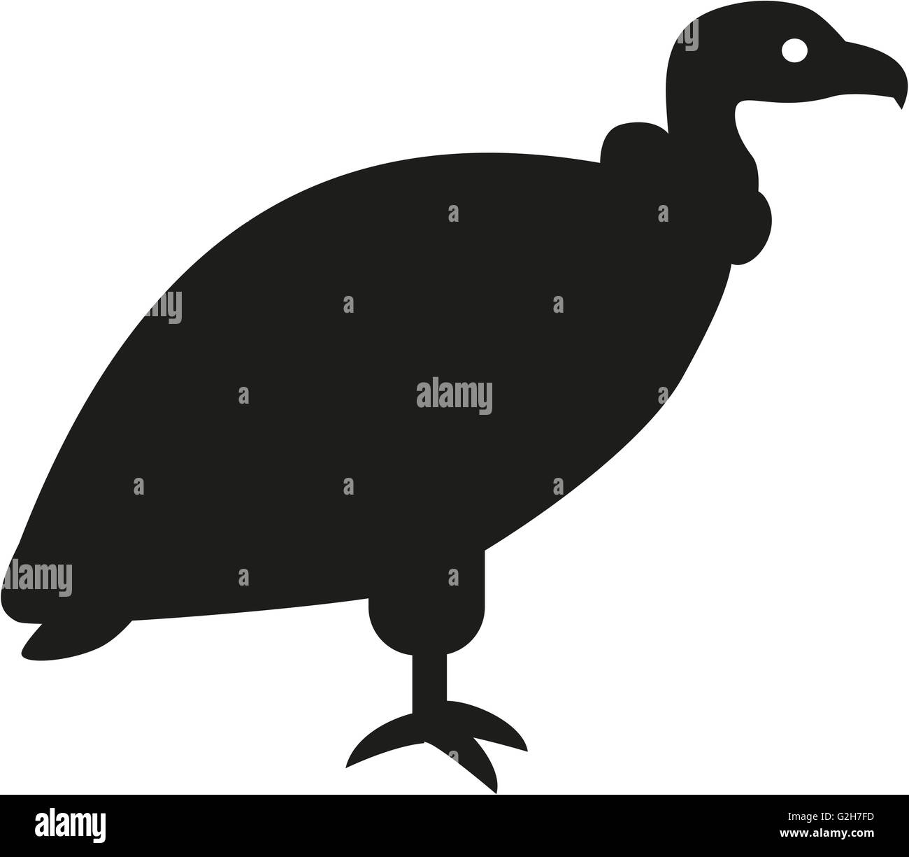 Geier piktogramm Ausgeschnittene Stockfotos und -bilder - Alamy